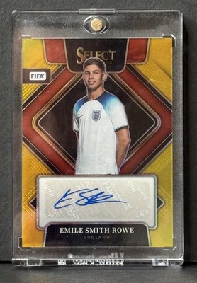 Select FIFA Emile Smith Rowe Autograph Soccer Card Gold /10 Arsenal ...
