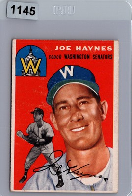 1954 Topps #223 Joe Haynes | eBay