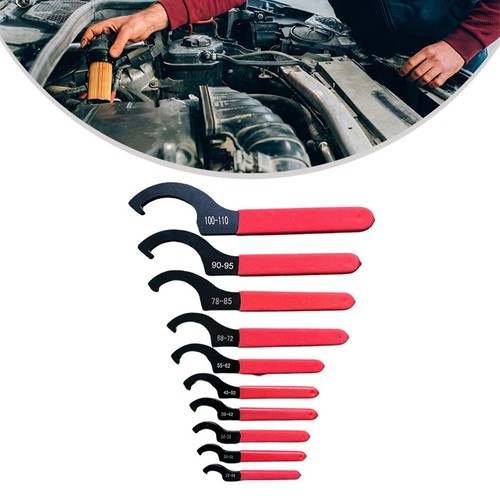 Adjustable C Hook Wrench Set 10 Pieces for Enhanced Power Transmission ...