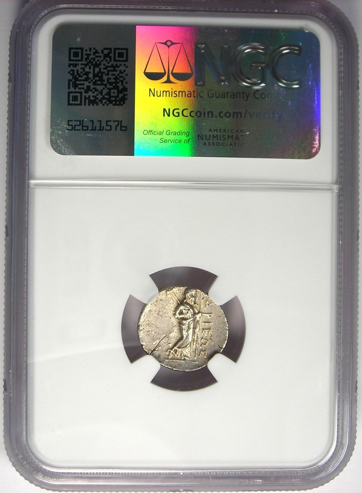 Hidrieus Caria AR Drachm Silver Coin 351-344 BC - Certified NGC Choice ...