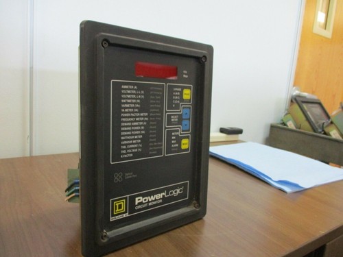 Square D PowerLogic Circuit Monitor w/Ride-Thru Module 3020 CM-2350 100 ...