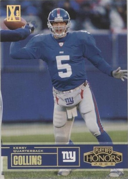 2003 Playoff Honors - Xs #54 Kerry Collins /250 for sale online | eBay