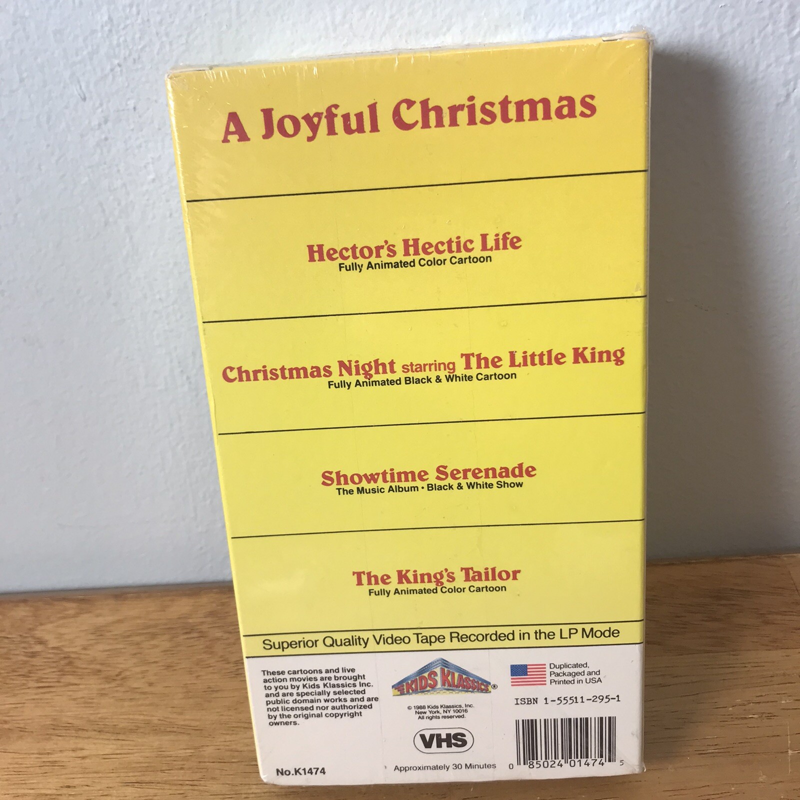 a Joyful Christmas Hectors Hectic Life VHS 1988 Kids Classics for sale ...
