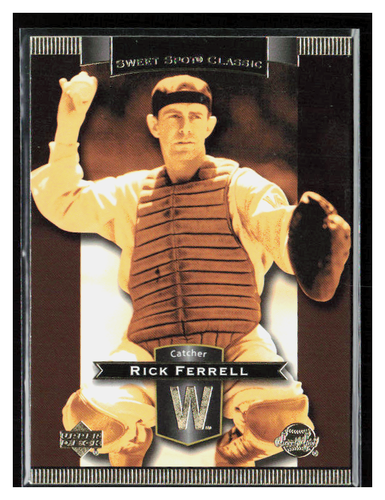2003 Upper Deck Sweet Spot Classic #72 Rick Ferrell | eBay