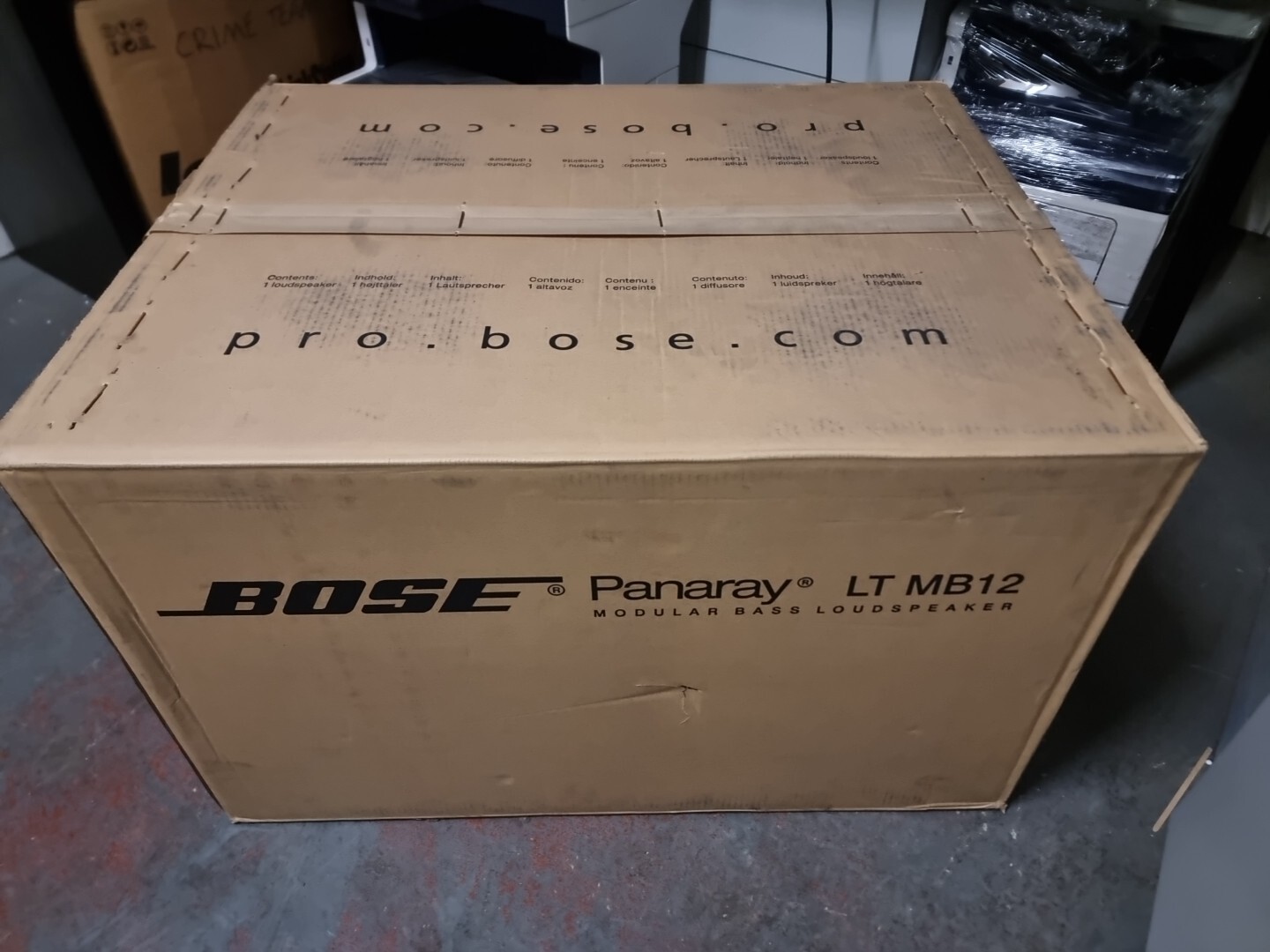 BOSE Panaray LT MB12 400W Modular Bass Loudspeaker | eBay