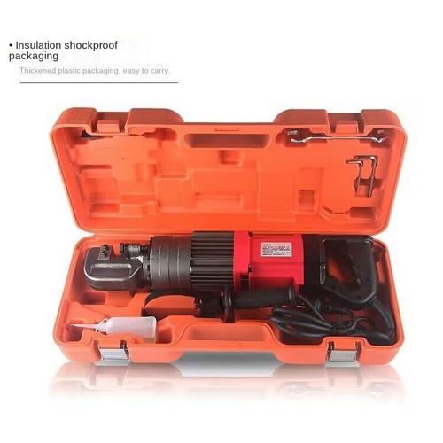 Portable Electric Steel Bar Shear Electric Hydraulic Shear 4-25mm GQ ...