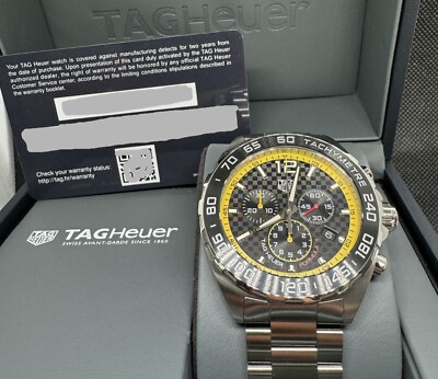 *Full Set* TAG Heuer Formula 1 Sports Chronograph Mens Watch CAZ101AC ...