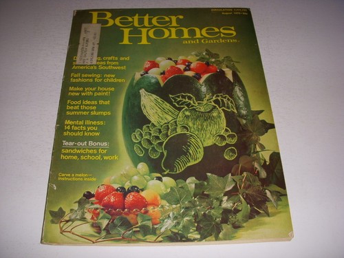 Vintage BETTER HOMES AND GARDENS Magazine, August 1973 AMERICA'S BEST ...