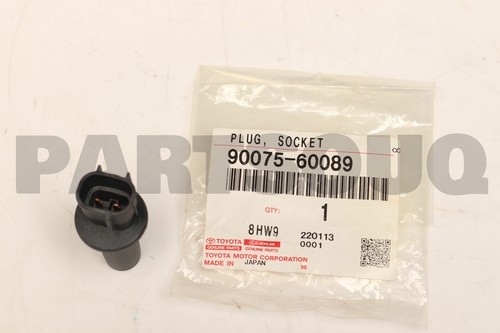9007560089 Genuine Toyota PLUG SOCKET 90075-60089 | eBay