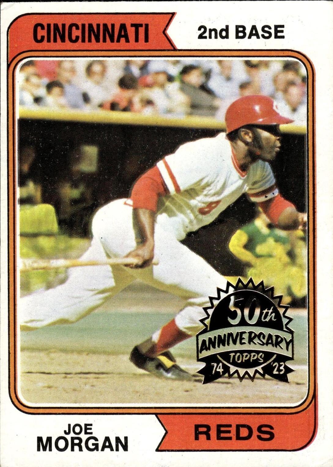 2023 Topps Heritage - 1974 Topps Originals Buybacks Joe Morgan #85 for ...