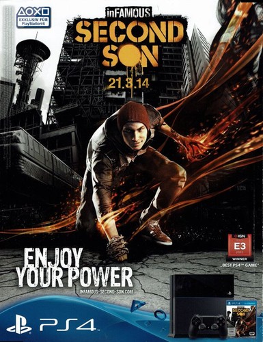 inFamous Second Son (PS4) New 711719523260| eBay