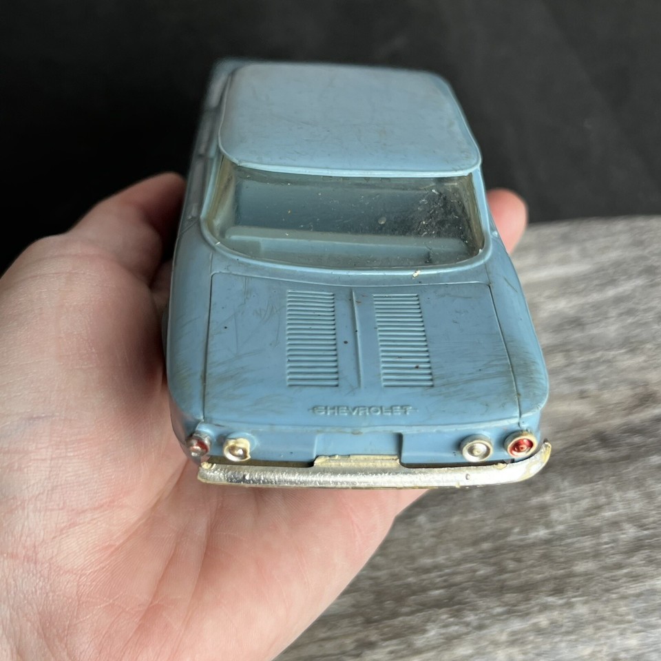 Vintage 1960’s Chevrolet Corvair Blue Plastic Model Car | eBay