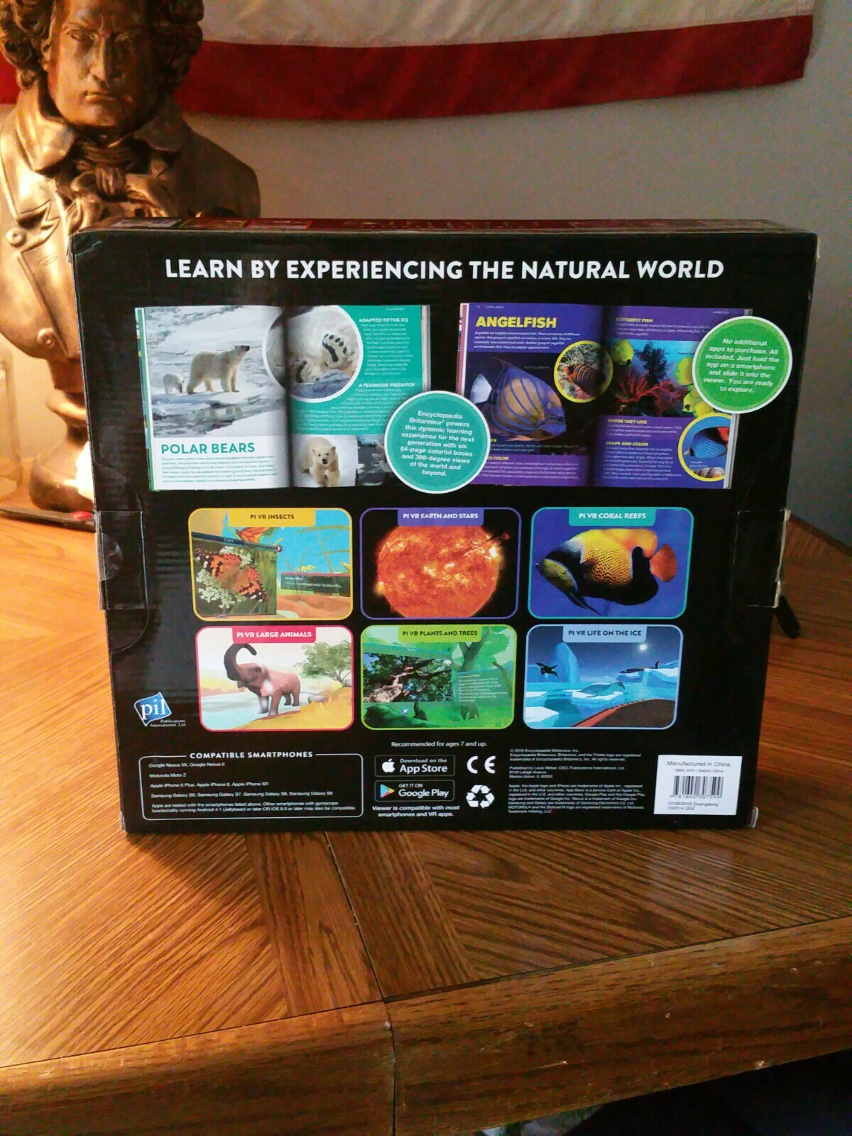 Encyclopedia Britannica Virtual Reality Nature Interactive 6-Book Set ...