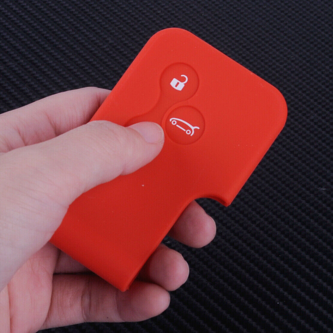 For Renault Clio Megane Scenic Fob Cover 3 Button Remote Silicone Card ...