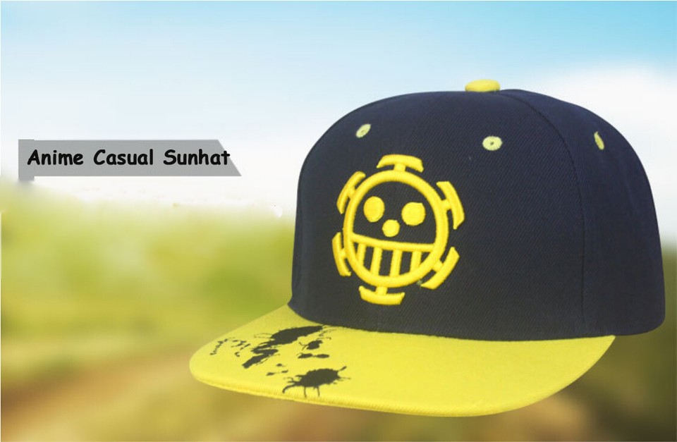 Top Anime Trafalgar Cotton Baseball Cap Sun Hat Cosplay Adjustable | eBay