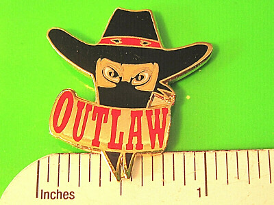 Outlaw - hat pin , lapel pin , tie tac , hatpin GIFT BOXED cloisonne | eBay