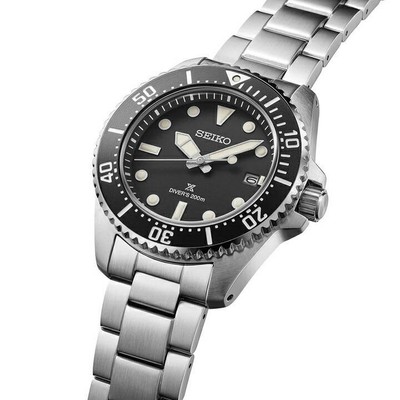 Seiko Prospex Diver Scuba Solar SBDJ063 Men's Watch Black Dial New From ...