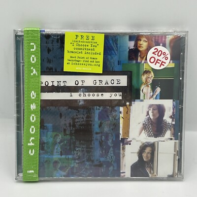 I Choose You by Point of Grace CD Sep-2004 1st press factory SEALED w ...