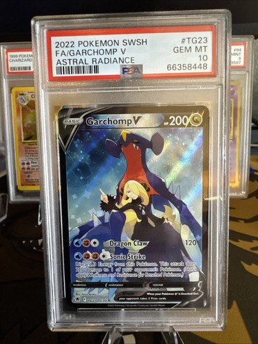 2022 POKEMON SWORD & SHIELD ASTRAL RADIANCE #TG23 FULL ART/GARCHOMP V ...