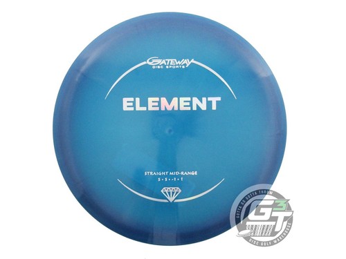 NEW Gateway Diamond Element 174g Blue Silver Holo Foil Midrange Golf ...