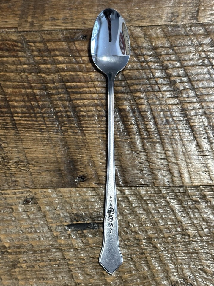 8 Oneida ASHMORE Stainless Iced Tea Spoons Flatware | eBay