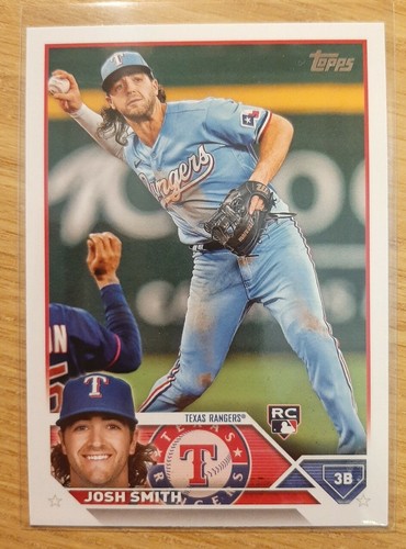 2023 TOPPS JOSH SMITH ROOKIE #37 TEXAS RANGERS | eBay