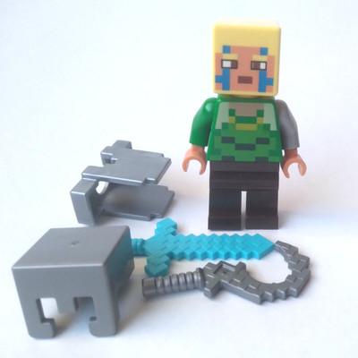 LEGO Minecraft Dungeons EXPLORER MINIFIGURE from 21176 Jungle ...