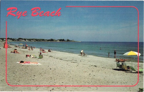 Rye Beach New Hampshire Jenness State Beach Postcard 1970s | eBay