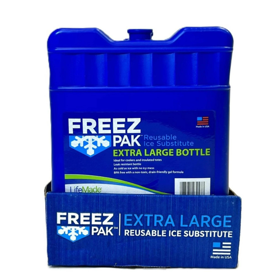 2Pack Freez Pak XL Icicle Reusable Camping/Cooler Ice Pack Substitute ...
