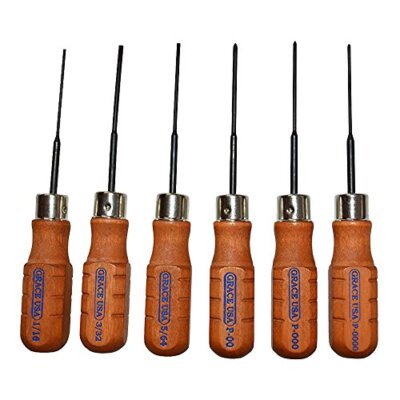Micro Screwdriver Set Ms6 Gunsmithing Screwdrivers 6 Piece Gunsmith ...
