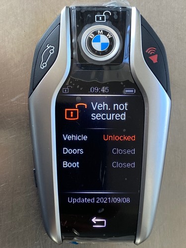 2019 2020 BMW M850i SERIES DISPLAY KEY SMART SCREEN 5A49AE3-01 BMW OEM ...