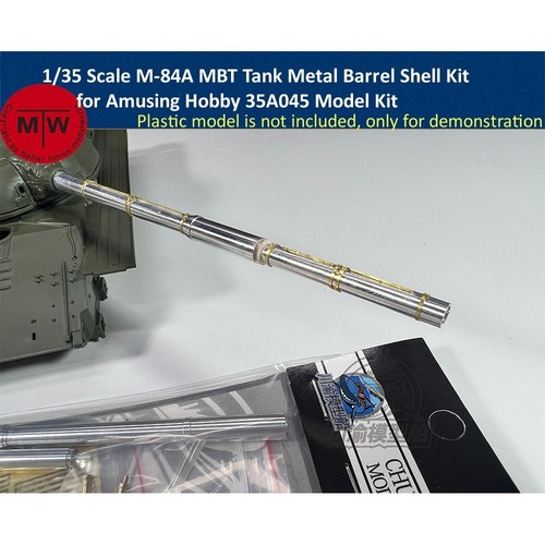 1/35 Scale M-84A MBT Tank Metal Barrel Shell Kit for Amusing Hobby ...