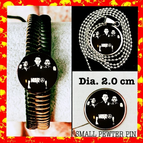 LINKIN PARK ️SET OF THREE🥁BRACELET NECKLACE PIN🤘 | eBay