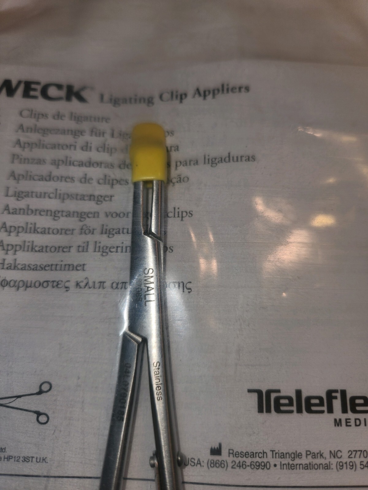 137085 WECK HORIZON MANUAL-LOAD Clip Applier For Small Size Horizon ...