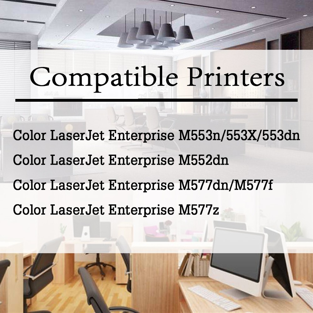 1-Pack of Cyan CF361A Toner Cartridge for Enterprise M577dn M577f ...