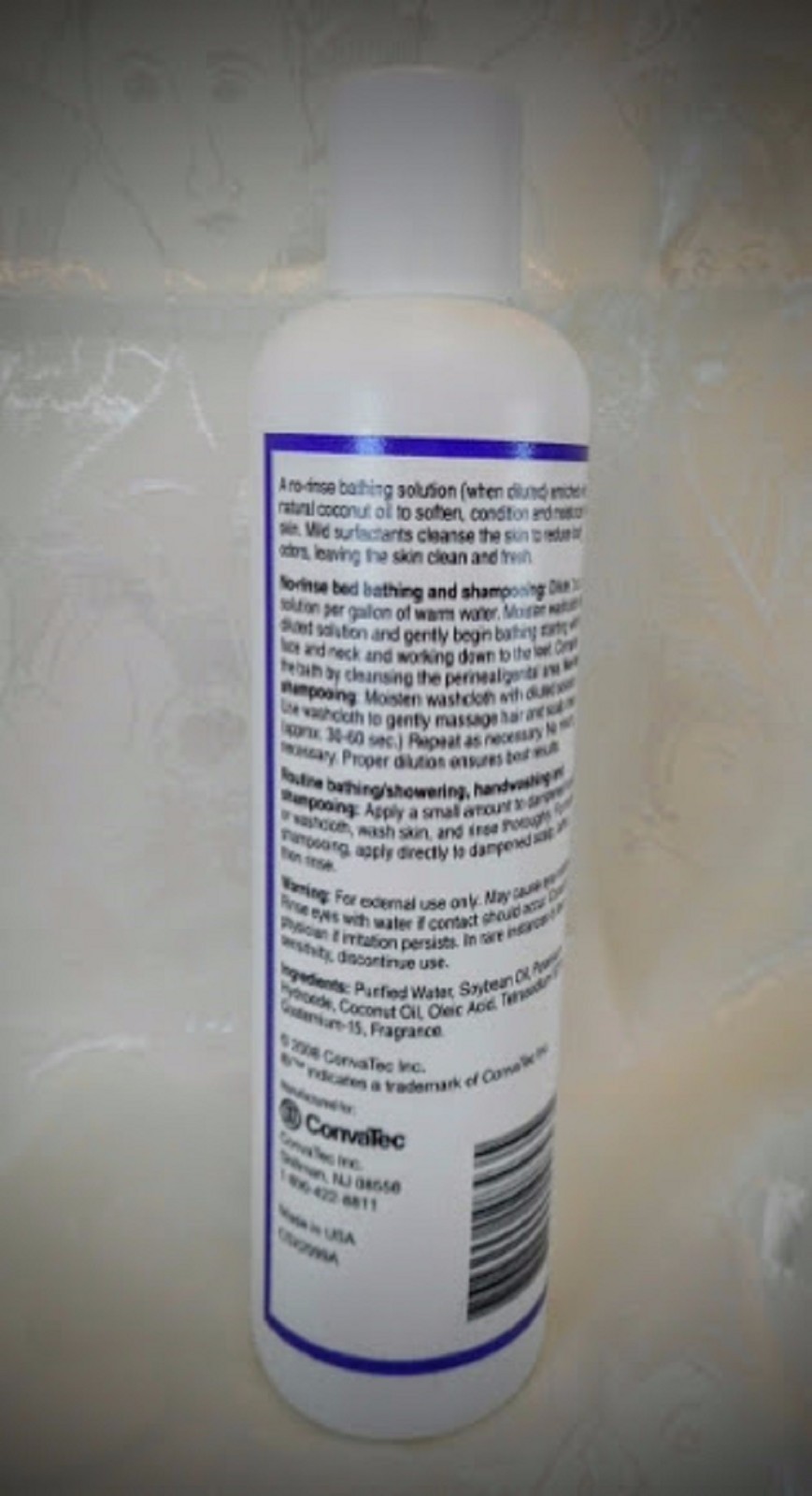 ConvaTec Sensi-Care No Rinse Body Shampoo Septi-Soft Concentrate, 8 oz ...