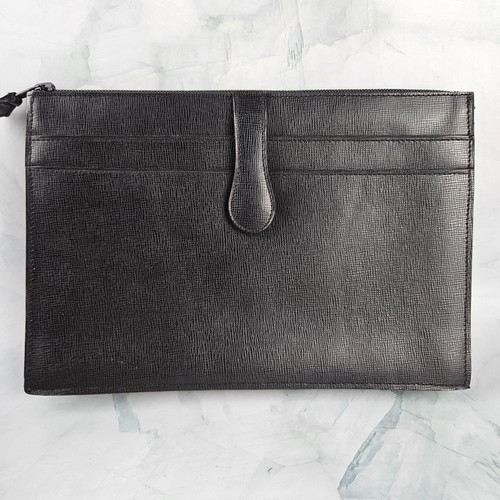 Cellerini Firenzi Made in Italy Leather clutch crossbody wallet black ...