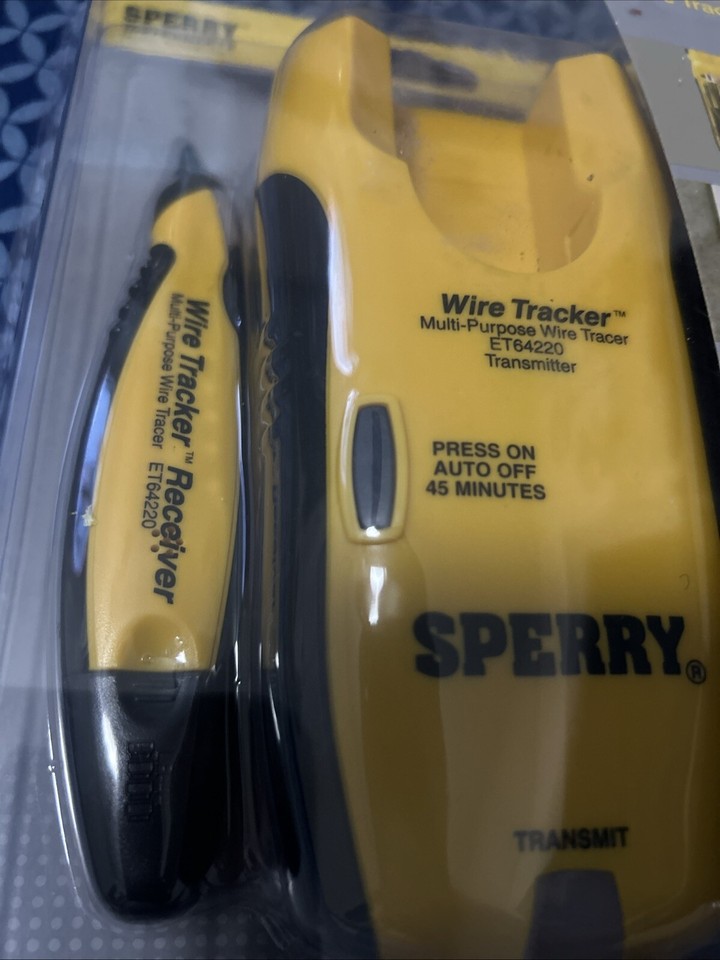 Sperry Instruments ET64220 Wire Tracker Wire Tracer, Audio /Video ...