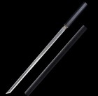 36 inches Japanese Katana Real Sword - Black Ninjato Sword - 1060 Steel ...