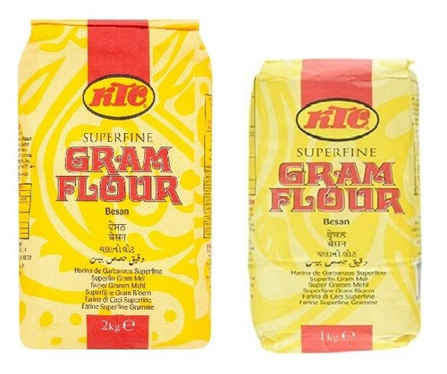KTC GRAM FLOUR - 1KG / 2KG BESAN SUPERFINE GLUTEN FREE BAKING, CHICKPEA ...