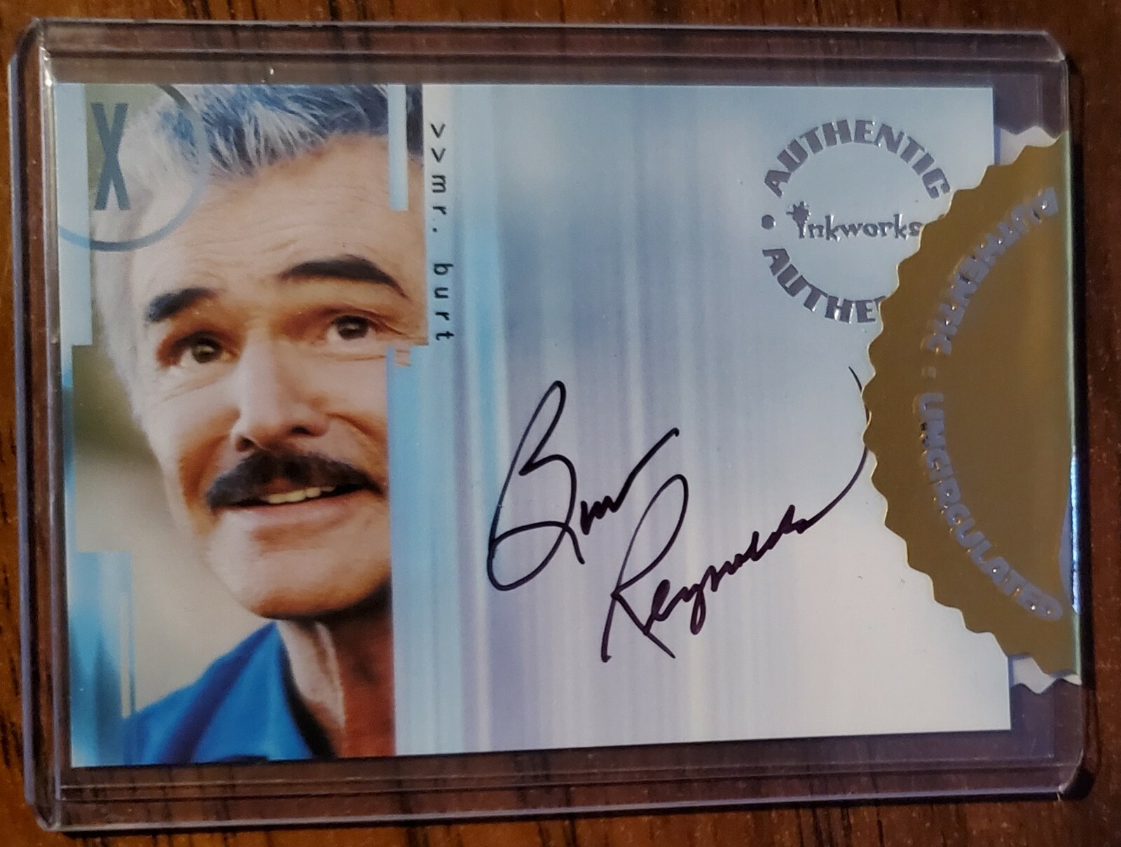 Uncirculated Burt Reynolds Autographed signature Inkworks Archive Ultra ...
