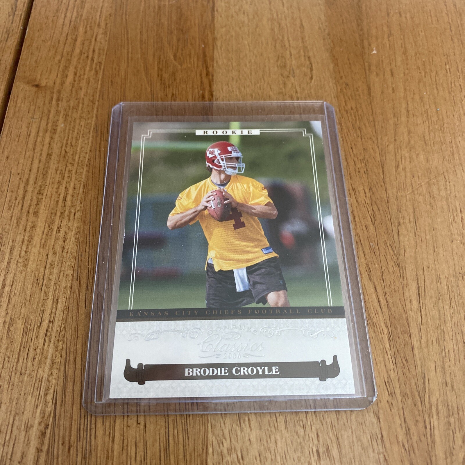 2006 Donruss Classics Rookies /999 Brodie Croyle #101 Rookie RC | eBay