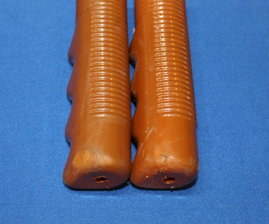 Hunt Wilde Full Sized Brown Hand Grip Set fits Schwinn Sears Murray ...