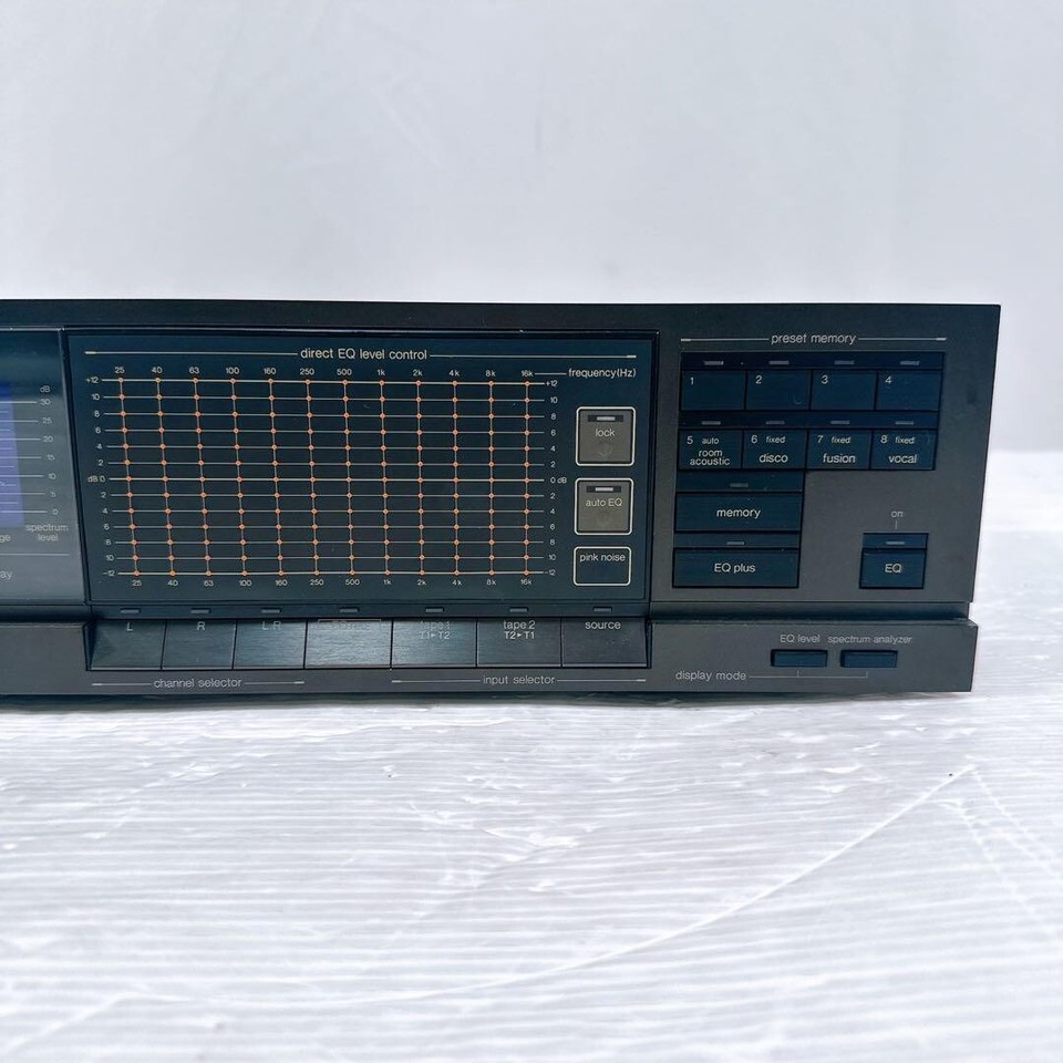 Technics SH-8066 12 Band Graphic Equalizer Spectrum Analyzer Good GP | eBay