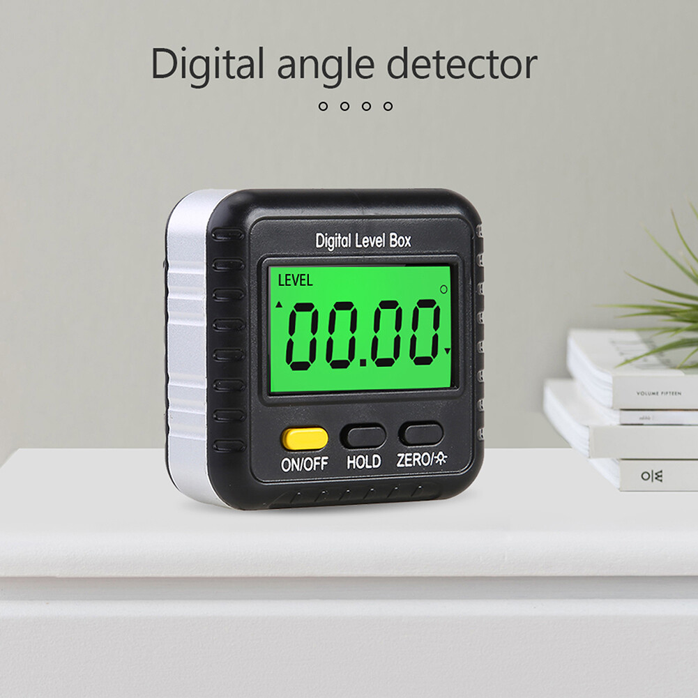 Electronic Digital Angle Protractor Inclinometer Tester Meter Measuring ...