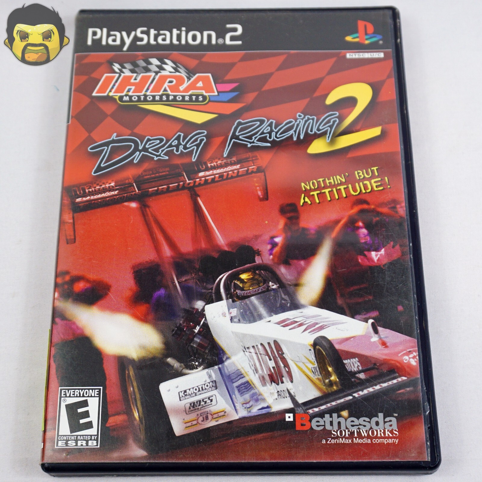 IHRA Motorsports Drag Racing 2 PS2 CIB Playstation 2 Registration Card ...