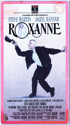 ROXANNE- Steve Martin, Daryl Hannah - Romantic Comedy Masterpiece- VHS ...