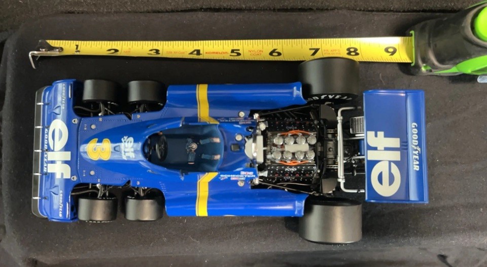 Exoto 1:18 Tyrrell Ford P34 #3 Jody Scheckter 6-Wheel F1 Diecast Elf | eBay