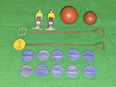 Rare Early Subbuteo 1940s Set of Blue Players Team Bases 2x Card ...