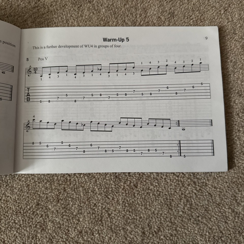 Jazz Warm-Ups for Guitar by Michael Anthony (2006, Book, Other ...